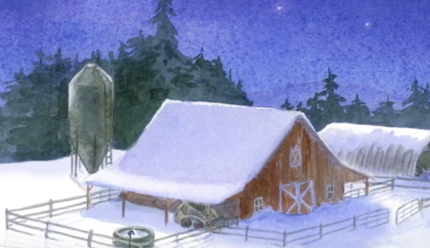 New book gives kids glimpse of a "Barn at Night" | Dairy Business News