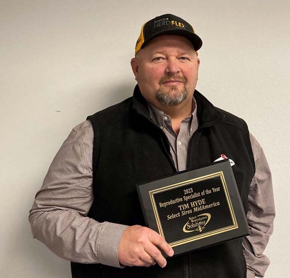 Stetzer and Hyde awarded specialists of the year by Select Sires ...