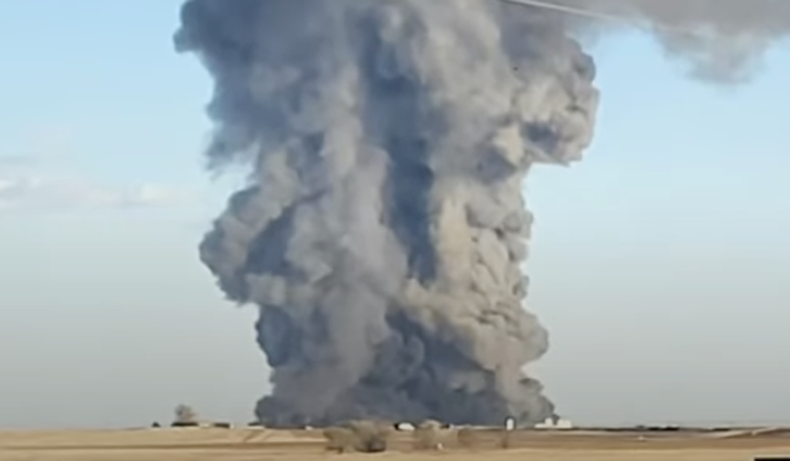 Massive Texas dairy farm blaze caused by engine fire in manure hauler ...