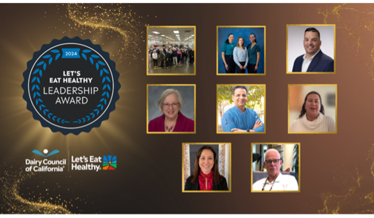 Dairy Council of California Announces 2024 Let’s Eat Healthy Award ...