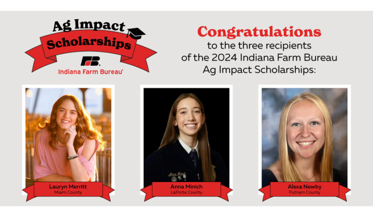 Indiana Farm Bureau Selects 2024 Student Scholarship Winners | Dairy ...