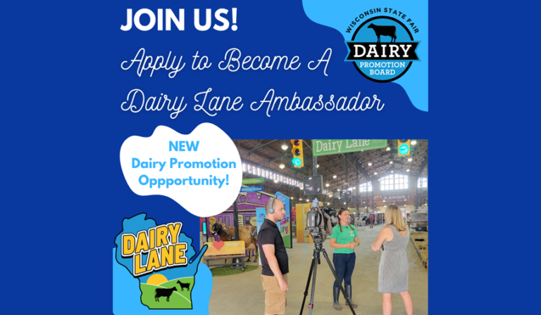 Wisconsin State Fair Dairy Promotion Board Announces New Dairy Lane ...