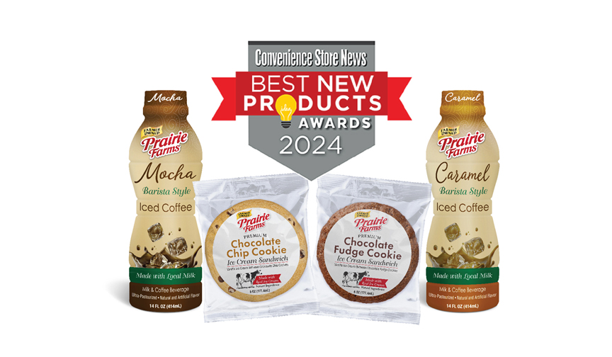 Prairie Farms Ice Cream Cookie Sandwiches and Iced Coffee Drinks Named ...