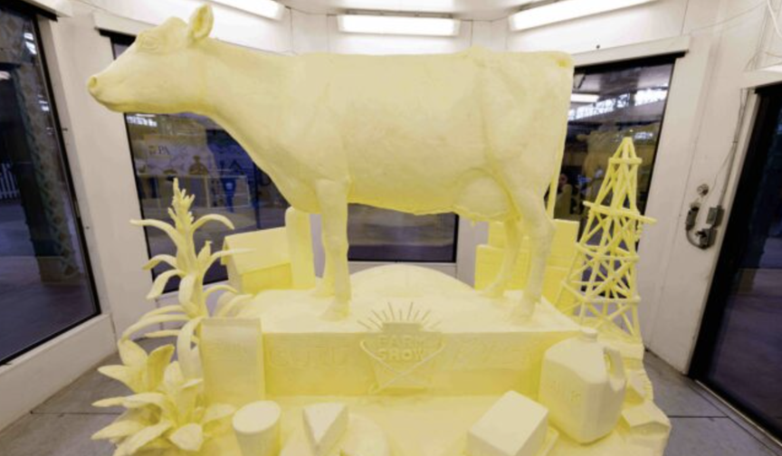 34th Butter Sculpture Unveiled: “From Moo to Marvel: Dairy Cows Power ...