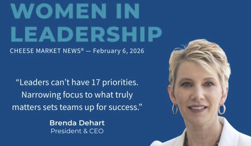 Dehart on driving innovation, leading with purpose | Dairy Business News